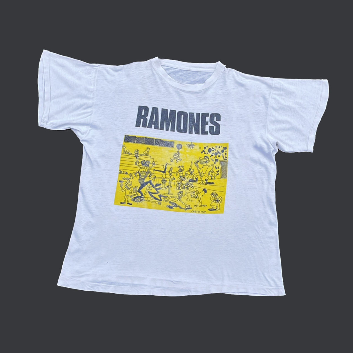 RAMONES 'CRETIN HOP' 80'S T-SHIRT – Temple of Nostalgia