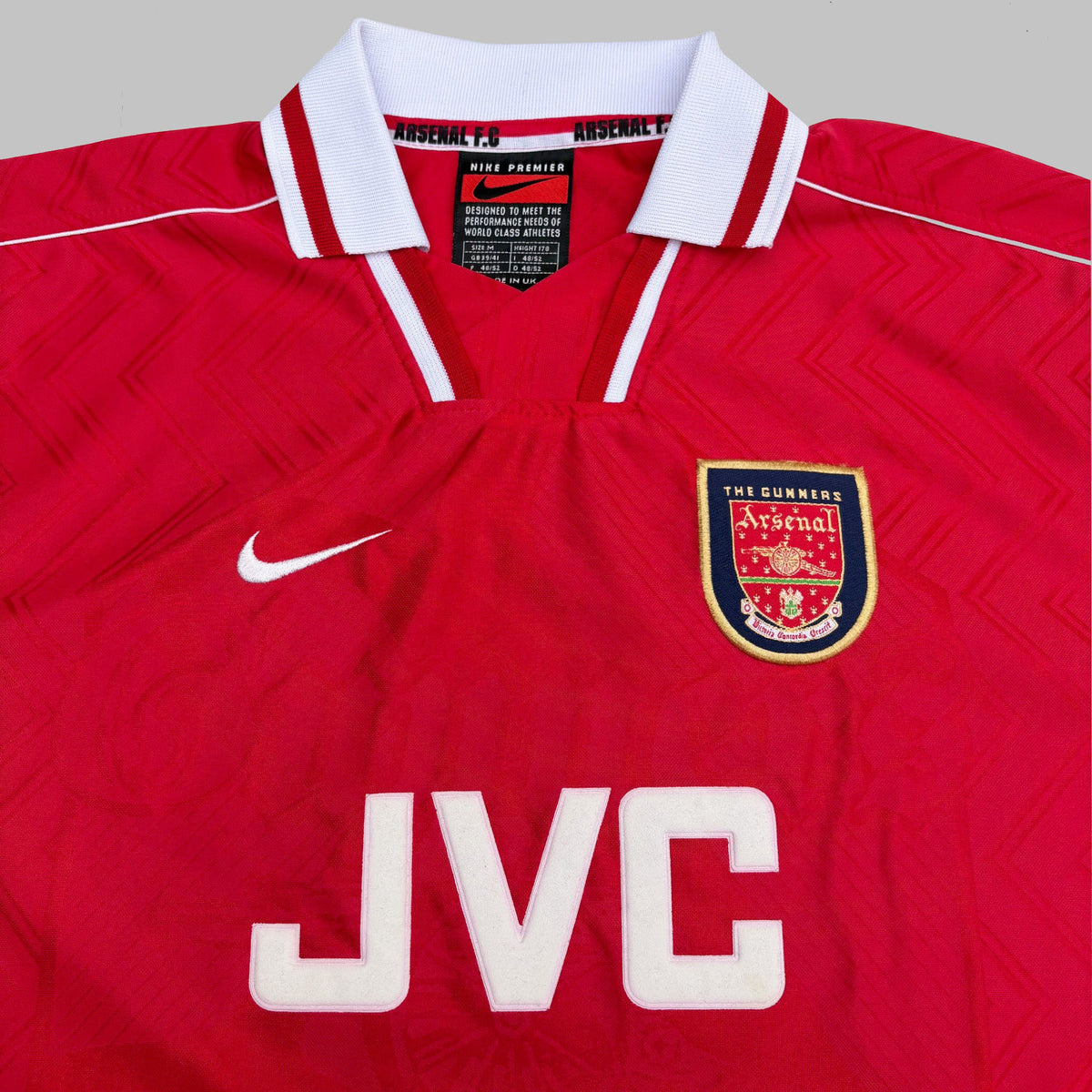 ARSENAL 96/98 HOME JERSEY – Temple of Nostalgia