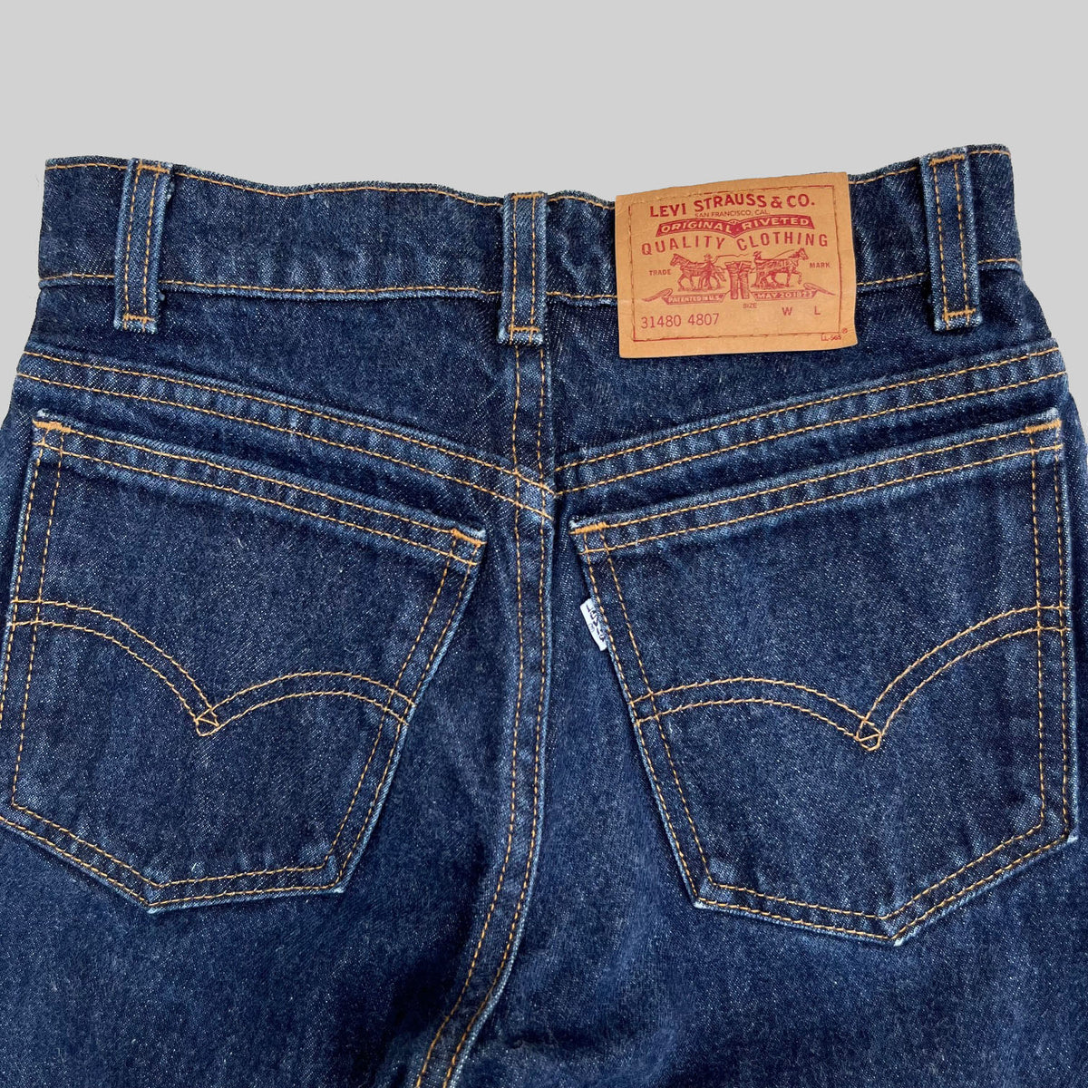 LEVI'S 80'S 614 W24 DENIM JEANS – Temple of Nostalgia